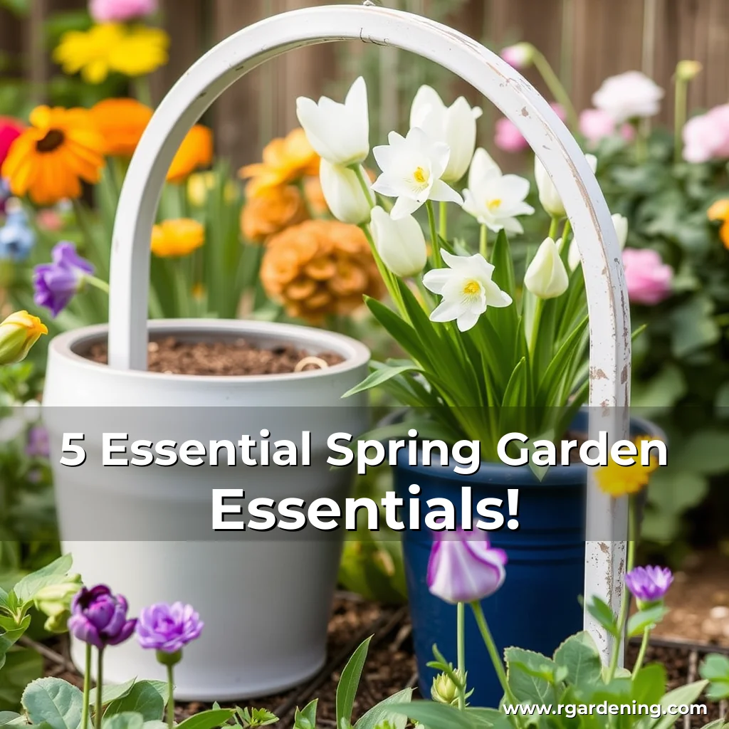 5 Essential Spring Garden Essentials RGardening 5 Essential Spring Garden Essentials RGardening